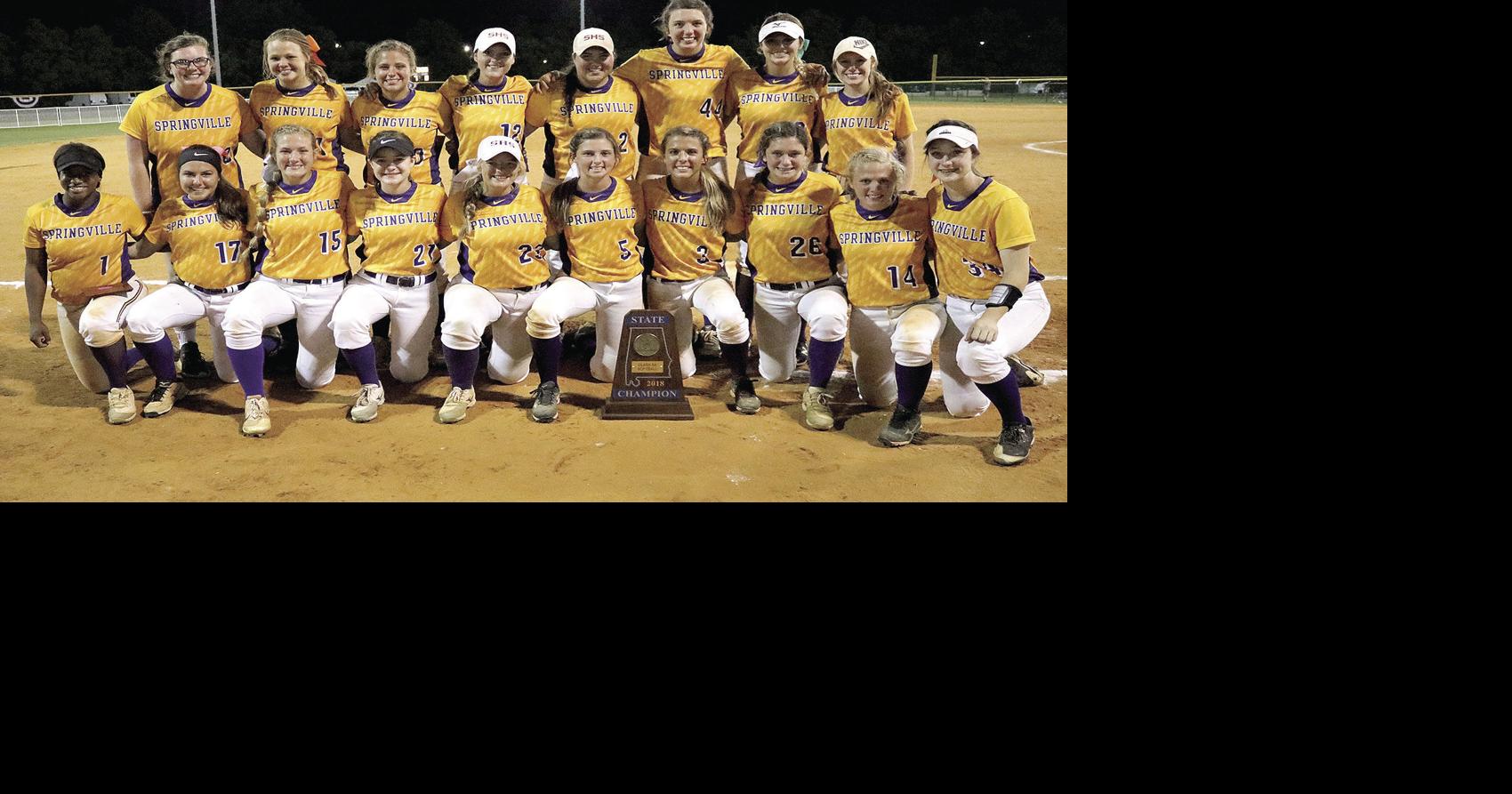 Springville Lady Tigers win fourth straight state title in softball ...
