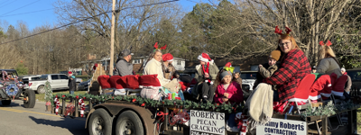 Christmas parade turns bucolic Rock Run into a festive corner of ...