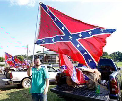 Confederate flag enthusiasts rally in Oxford | News | annistonstar.com