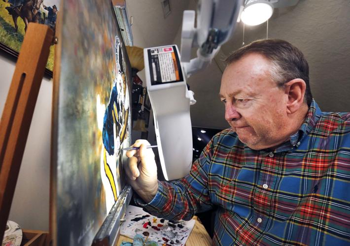Photos: Artist Wade Jenkins at Work | News | annistonstar.com