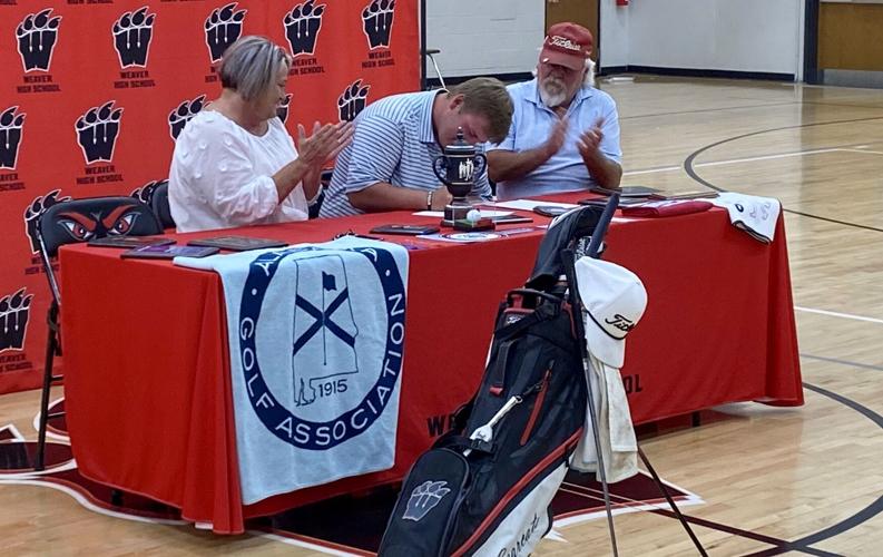 Prep golf: County golf champ Ledbetter signs with Talladega College ...