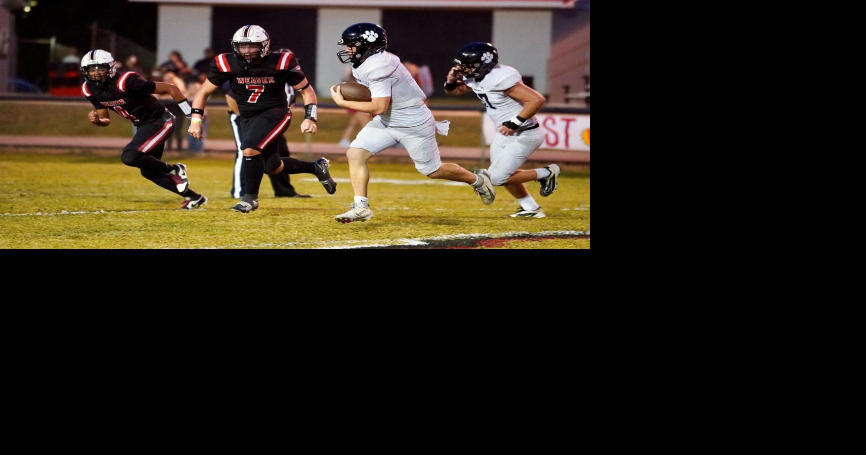 Prep football: Wellborn uses big second half to take down Weaver | High ...