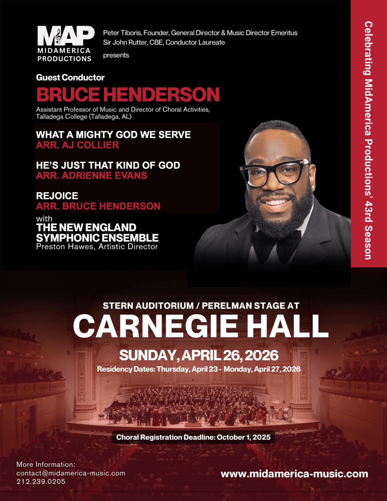 Talladega College choral director to guest conduct at Carnegie Hall ...