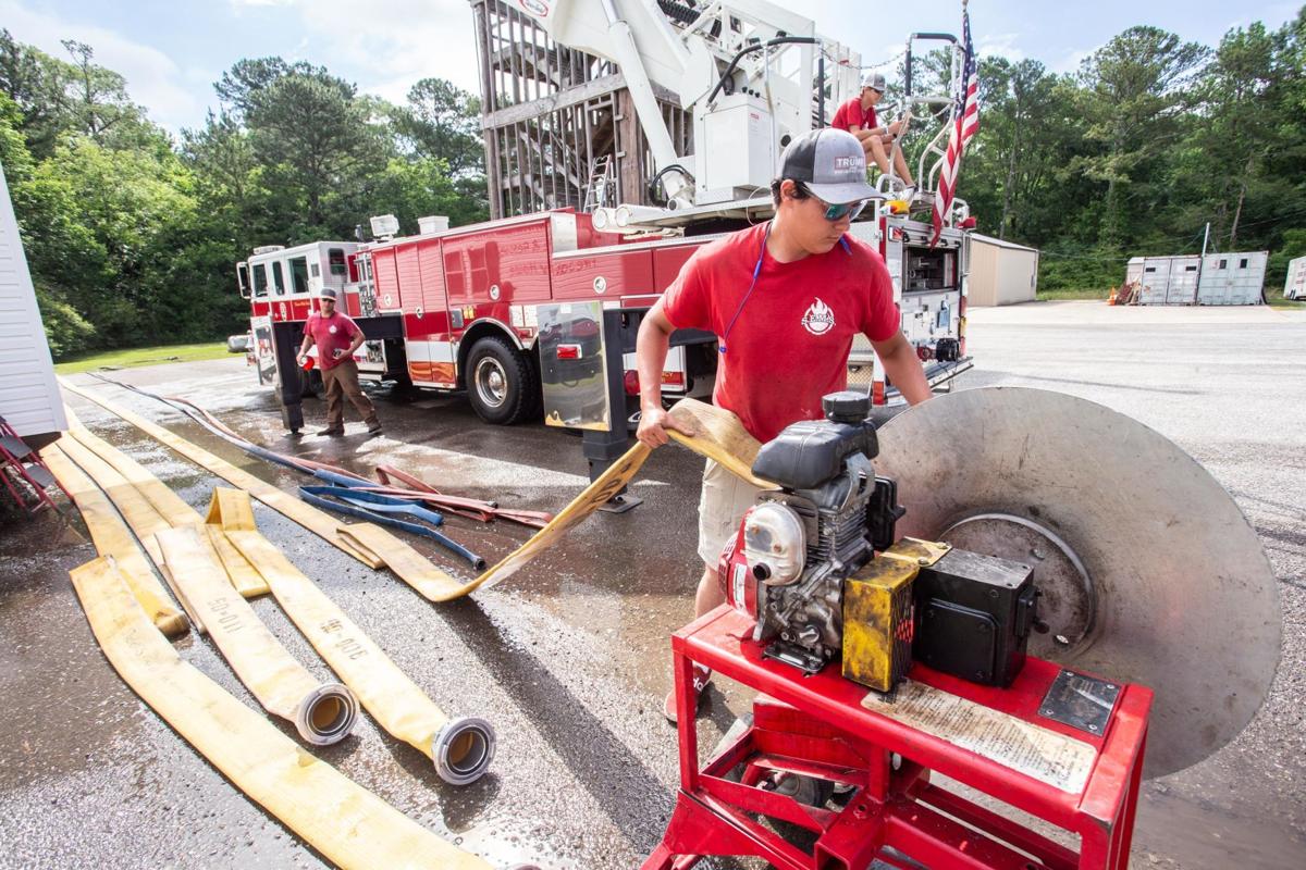 Fire hose testing at Pell City Fire Department (photo gallery) | The ...