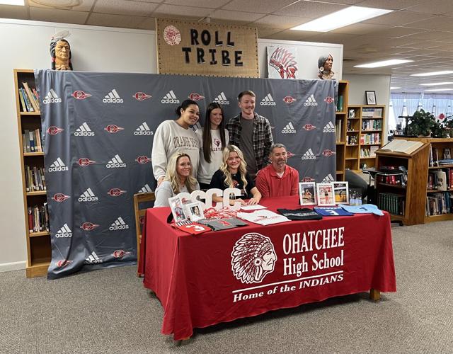 Ohatchee celebrates Alanah Fitch signing to play volleyball at Gadsden ...