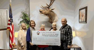 Elks Lodge donates to garden greenhouse project | News | annistonstar.com