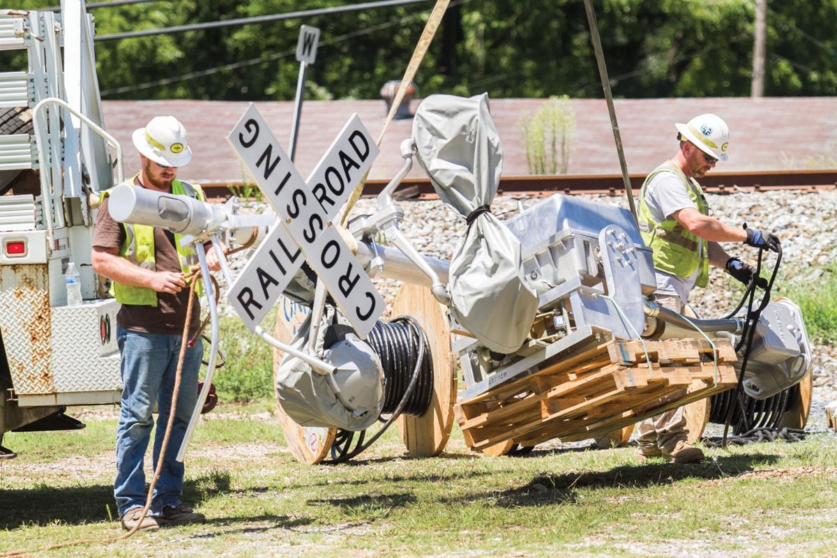 Norfolk Southern Railroad installs new crossing signals in Talladega ...