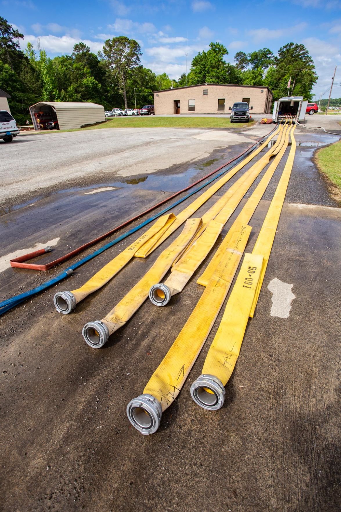 Fire hose testing at Pell City Fire Department (photo gallery) | The ...