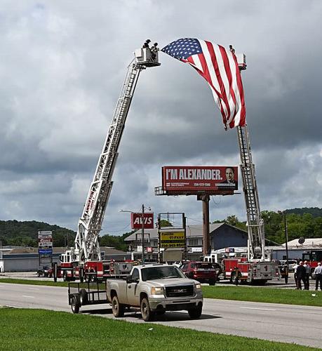 Photo gallery: Anniston Fire Jeff Waldrep's funeral procession ...