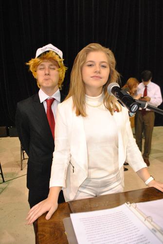 Hillary Clinton, Donald Trump make appearances at Pell City High School ...