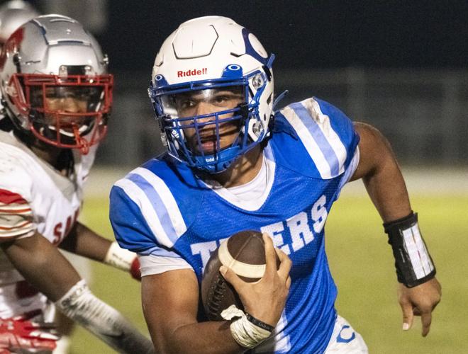 Photos: Childersburg defeats Saks 42-31 | Slideshows | annistonstar.com