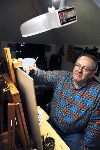 Photos: Artist Wade Jenkins at Work | News | annistonstar.com