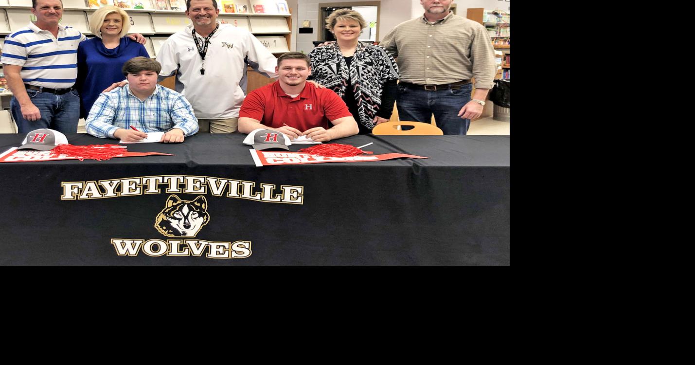 Fayetteville's Zach Roberts, Rhett Hayes will play football for ...