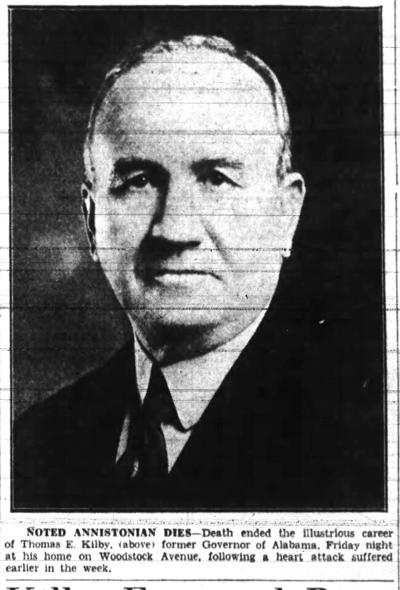 Look Back ... to the passing of Gov. Kilby, 1943 | History ...