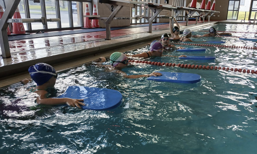 Photo gallery: Scenes from the year-round swimming pools in Calhoun ...