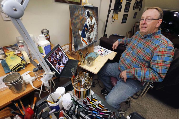 Photos: Artist Wade Jenkins at Work | News | annistonstar.com