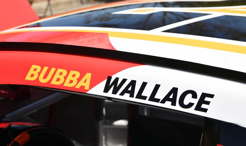 Photo Gallery: Bubba Wallace race car on display at area McDonald's ...