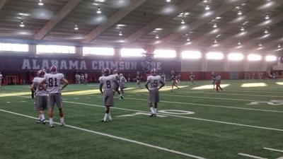 Alabama practice report: Former 5-star recruit Bo Scarbrough practices ...
