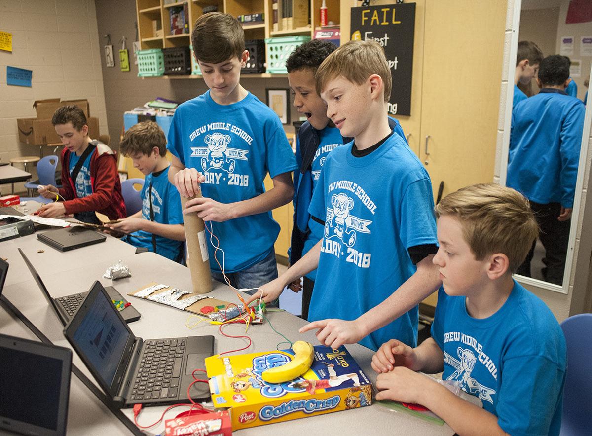 Drew Middle School in Lincoln celebrates Digital Learning Day (photos ...
