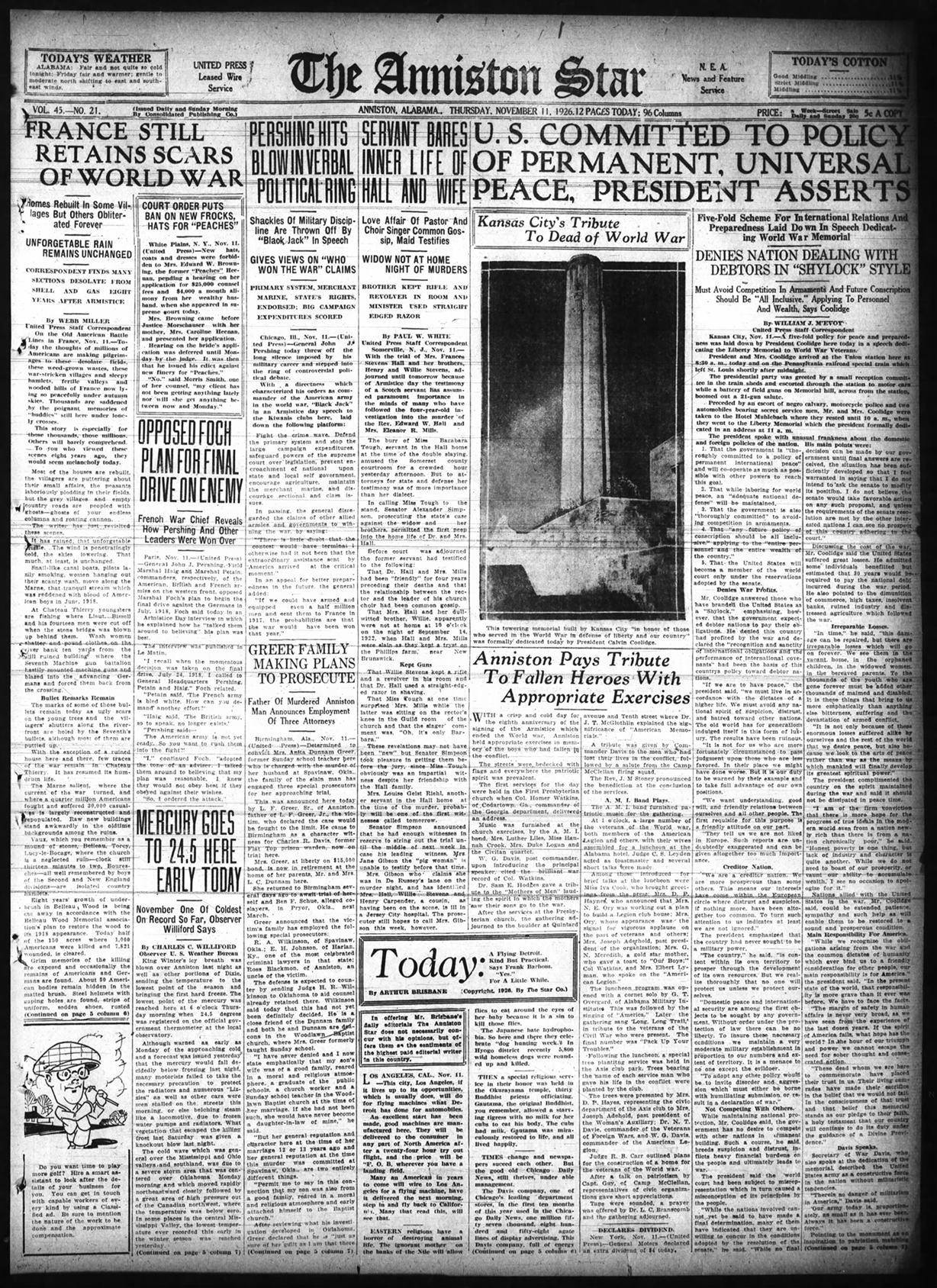 Look Back ... to a visit from Doug Marlette, 1999 | History ...