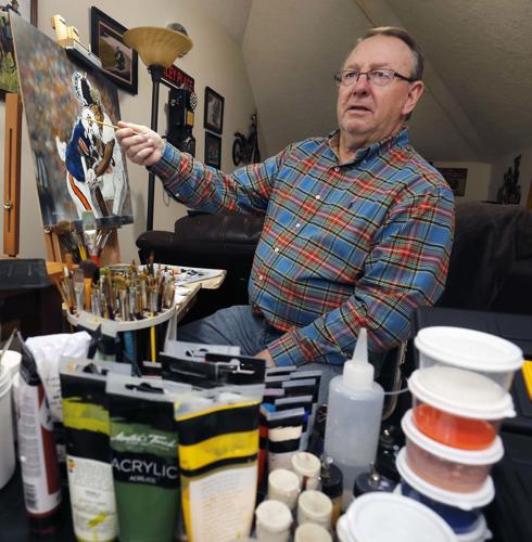 Photos: Artist Wade Jenkins at Work | News | annistonstar.com