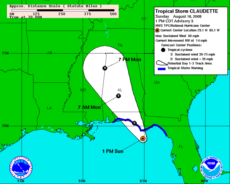 Tropical storm threatens Alabama | News | annistonstar.com