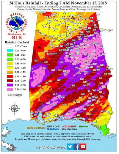 Rain through Wednesday, sunshine for the weekend, Weather Service says ...