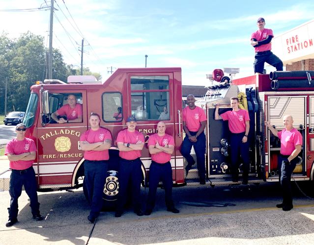 Talladega firefighters, Citizens Baptist team up for breast cancer ...