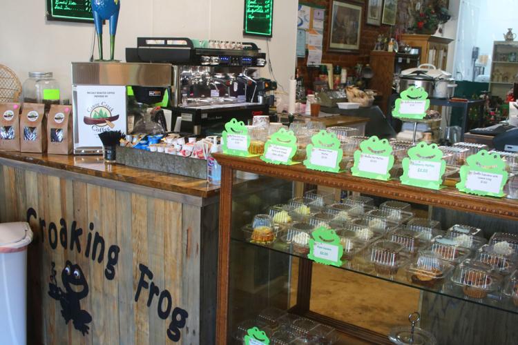 Mother, son host grand opening for The Croaking Frog Coffee Shop and ...