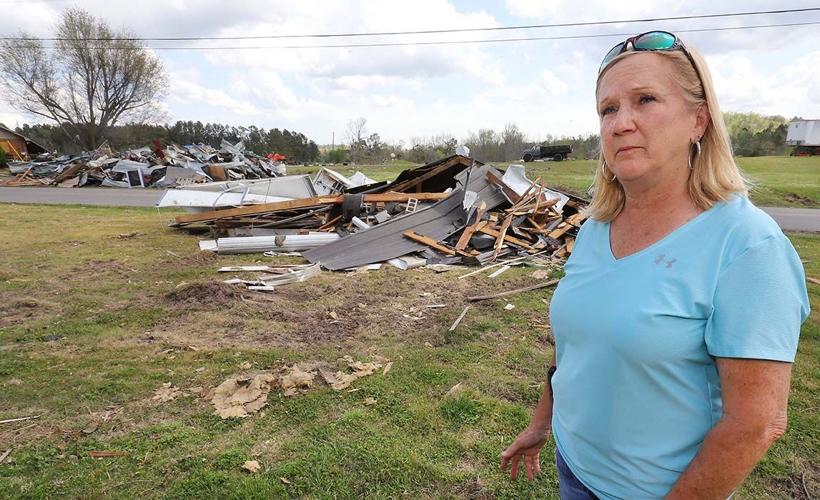 Two weeks on, Wellington still digging out of storm debris | Ohatchee ...
