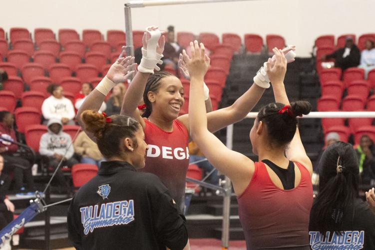 Photos: Talladega College Gymnastics - RED vs. BLUE intrasquad meet ...