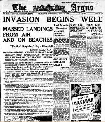 HOT BLAST: How newspapers covered the D-Day landings | Opinion ...