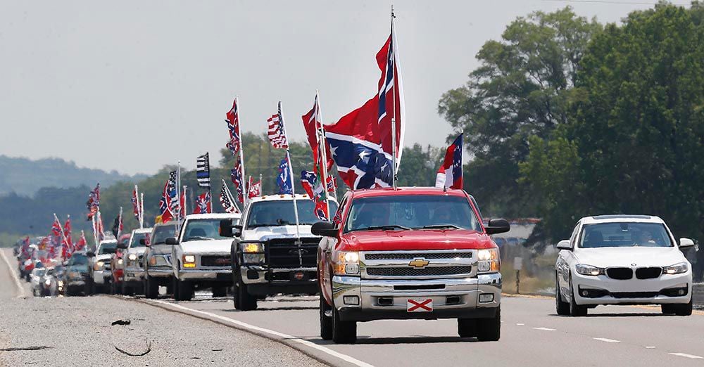 Photos: Confederate Flag Protest Parade | News | annistonstar.com