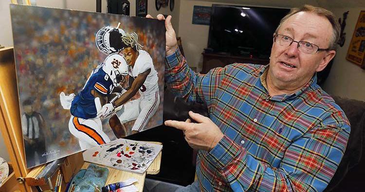 Photos: Artist Wade Jenkins at Work | News | annistonstar.com