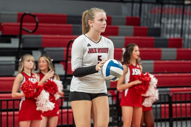 ALL SMILES: Jax State finds good volleyball captain in upbeat Kathryn ...