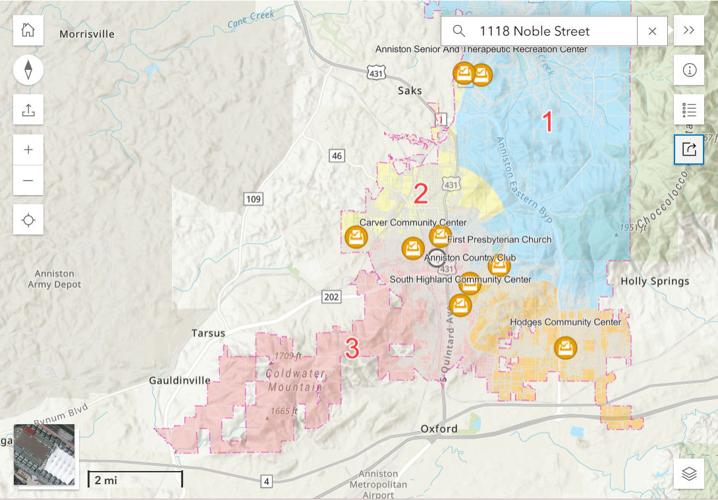 Anniston launches interactive voting map ahead of municipal election ...