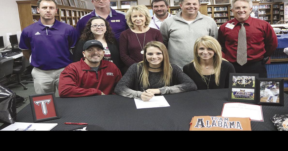 Springville's Kaylee Chapman signs to play softball with Troy ...