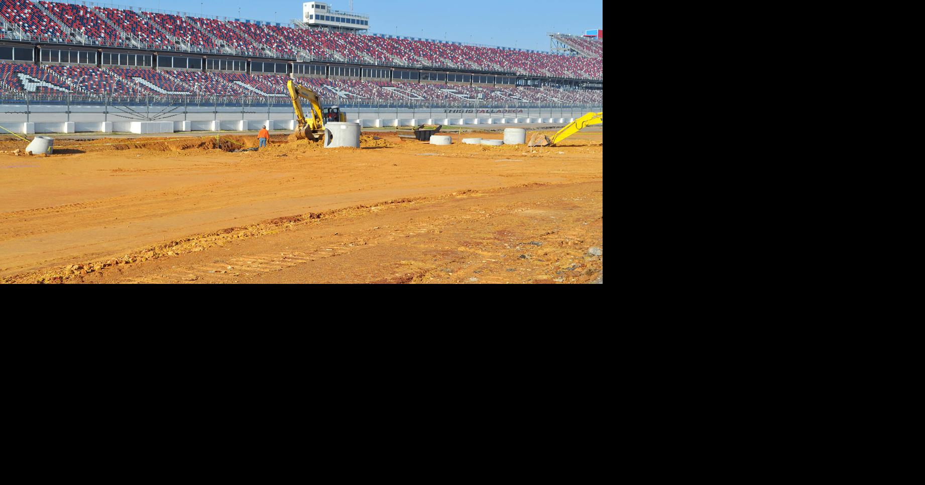 Work gets underway on phase two of Talladega Superspeedway’s infield ...