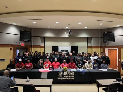 'Great representatives': Oxford honors four football players on ...