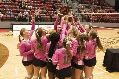 Alexandria, county volleyball champion for four of the past five ...