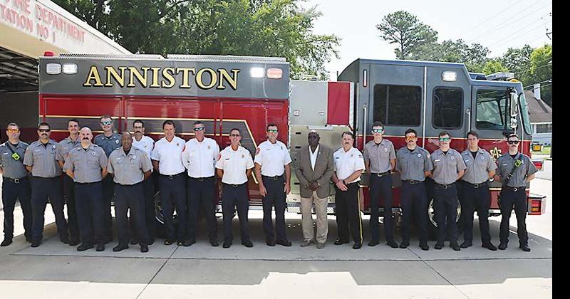Photo gallery: New fire engine arrives at the Anniston fire department ...