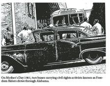 Freedom’s story, in pictures: Images from the 1961 Freedom Riders bus ...