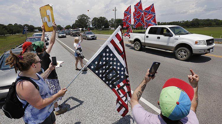 Photos: Confederate Flag Protest Parade | News | annistonstar.com