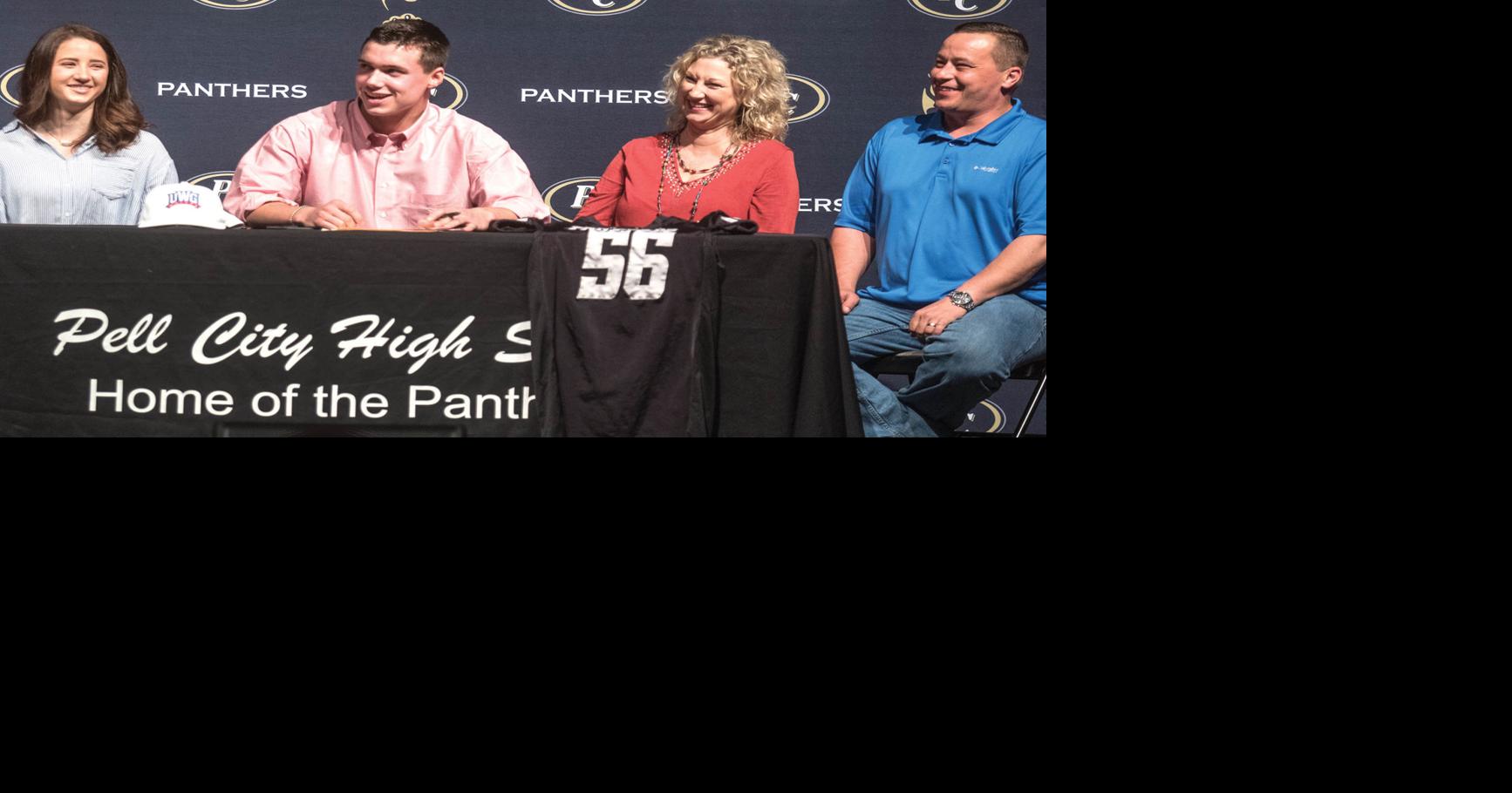 Pell City football: Panthers defensive end Avery Weiss signs with West ...