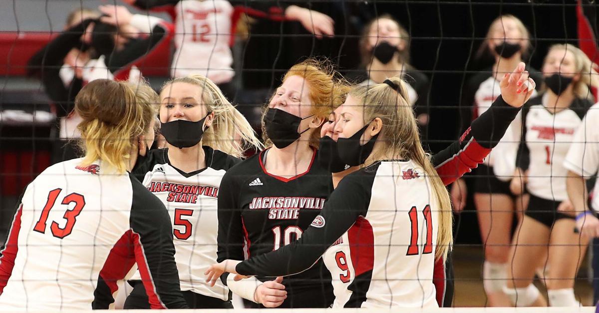 JSU volleyball: Gamecocks start fast, sweep Tennessee Tech ...