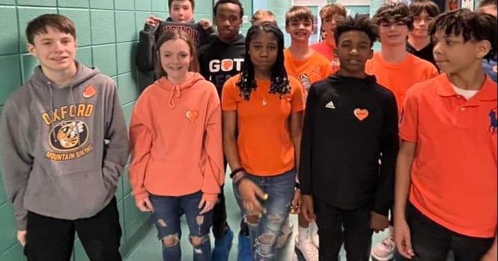 Oxford Middle School honors Jessie McCormack | Calhoun County ...