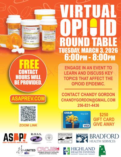 Drug prevention group to host virtual opioid round table | Oxford ...
