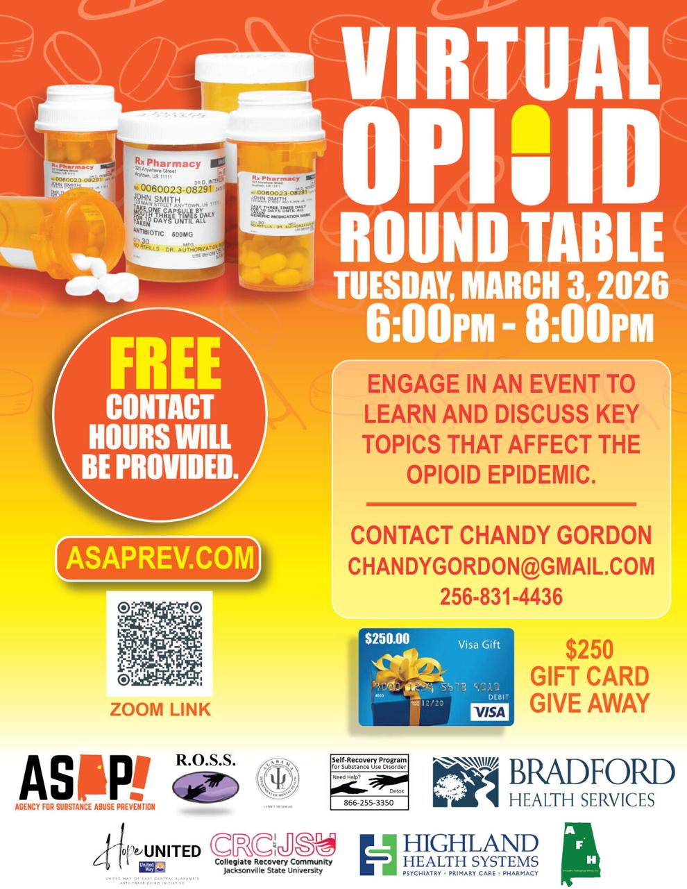 Drug prevention group to host virtual opioid round table | Oxford ...