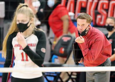 JSU volleyball: Gamecocks suffer first loss, but they're still OVC co ...