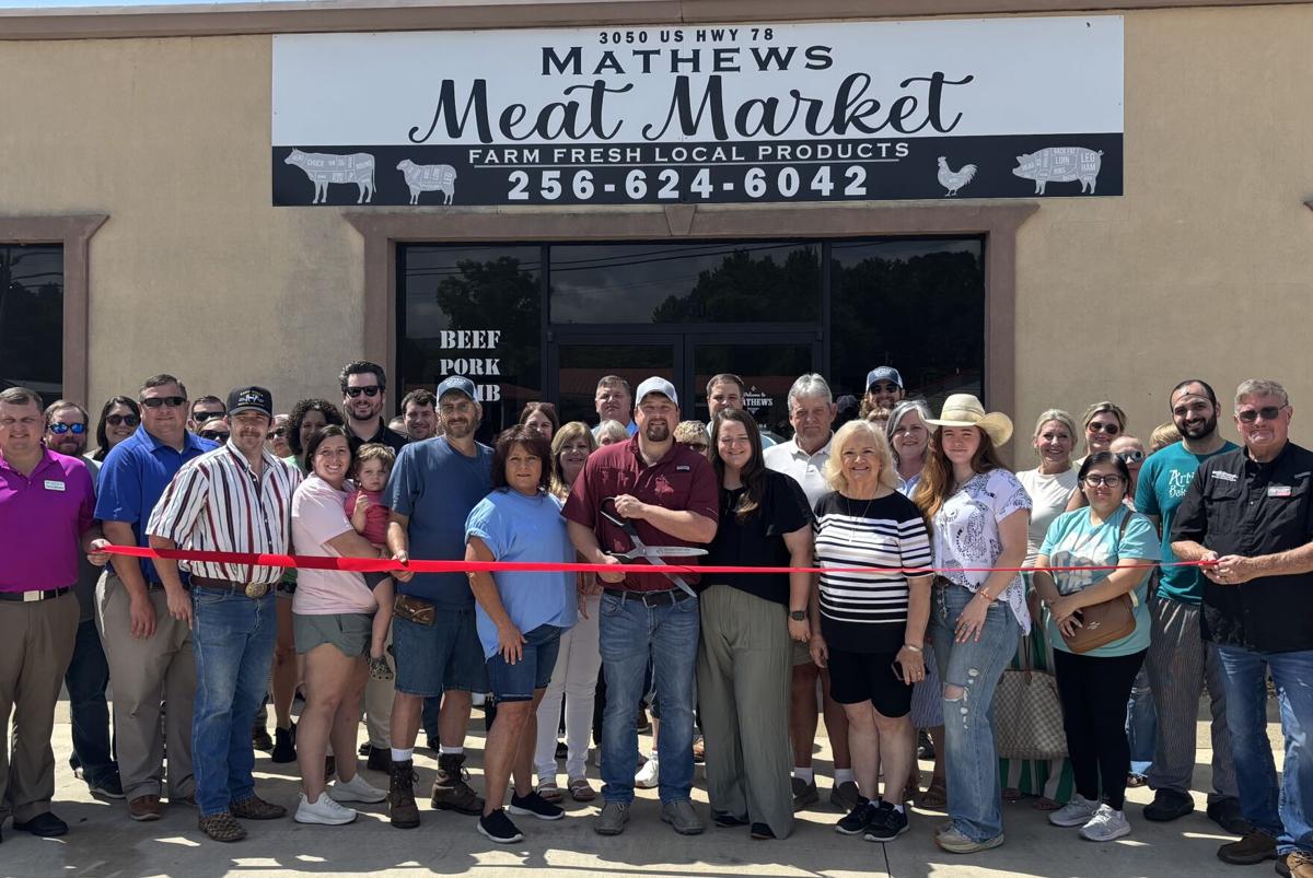 Mathews Meat Market ribbon cutting | Free | annistonstar.com